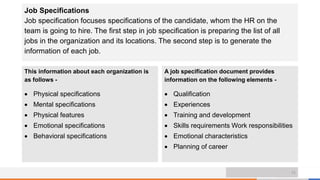 Recruitment and selection | PPTX