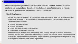 Recruitment and selection | PPTX