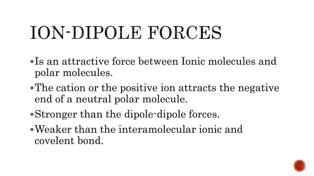 InterMolecular forces lesson ppt physical science | PPTX | Chemistry ...