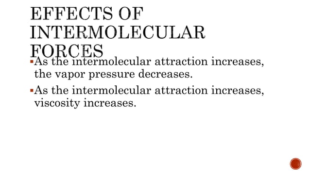 InterMolecular forces lesson ppt physical science | PPTX | Chemistry | Science