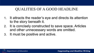 COPY READING | PPT