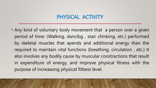 Physical Education and Activity | PPTX
