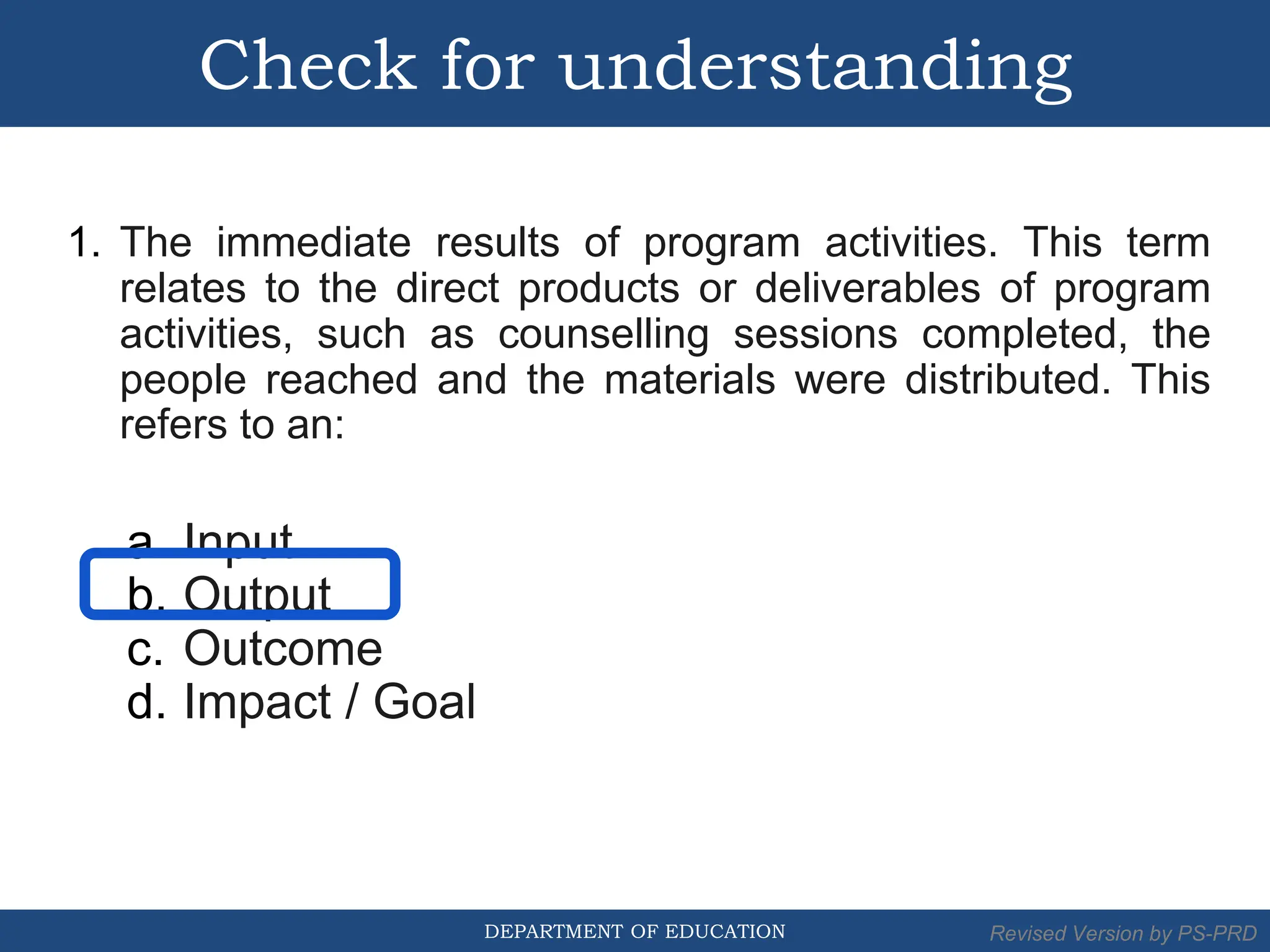 the basic education monitoring and evaluation framework (bemef).pptx | Education