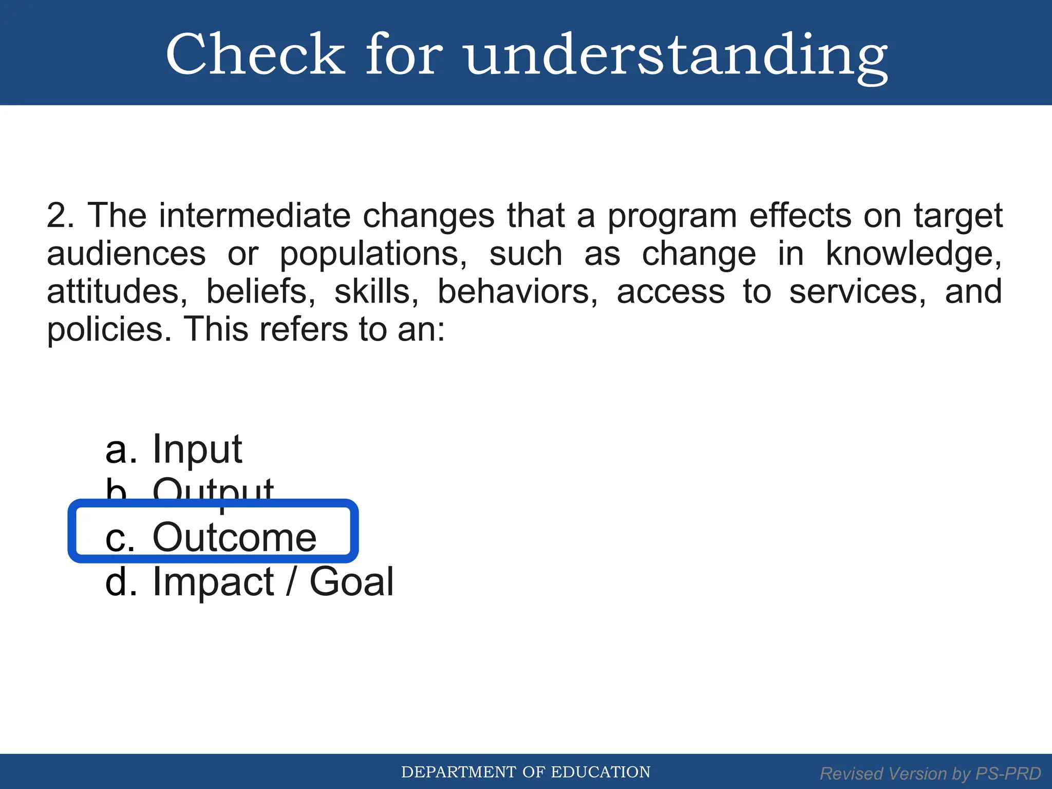 the basic education monitoring and evaluation framework (bemef).pptx | Education