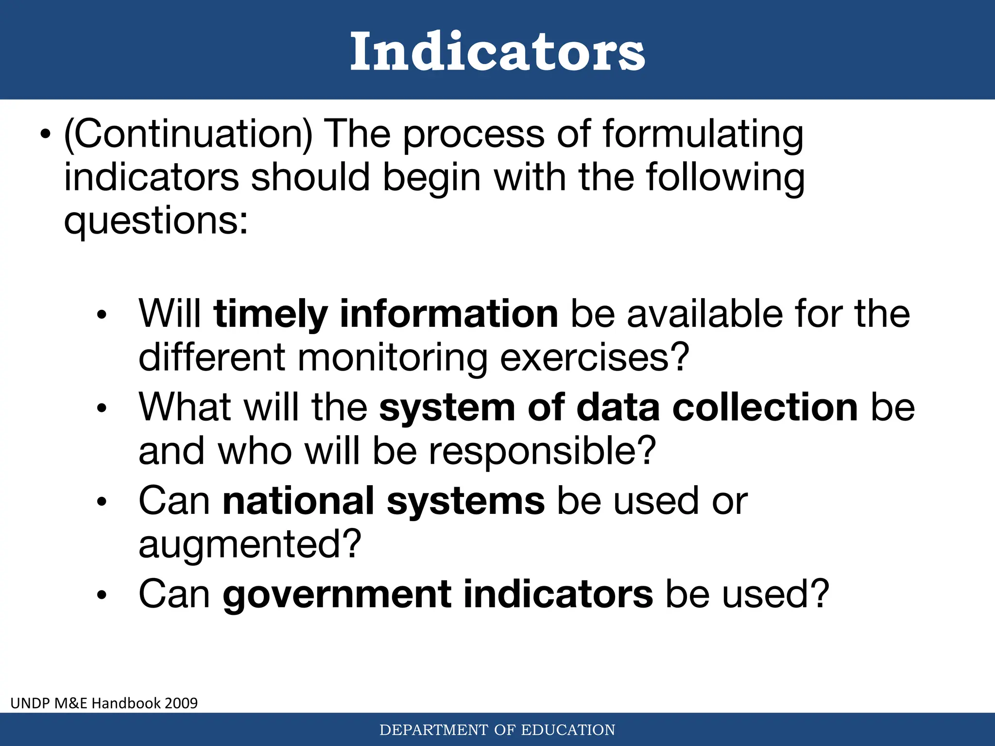the basic education monitoring and evaluation framework (bemef).pptx | Education