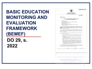the basic education monitoring and evaluation framework (bemef).pptx