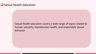 Comprehensive School Health Education | PPTX