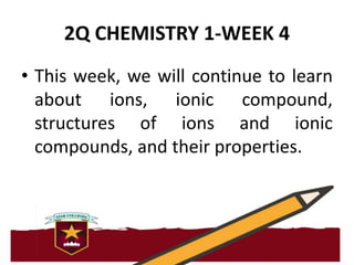 Ionic compounds | PPTX