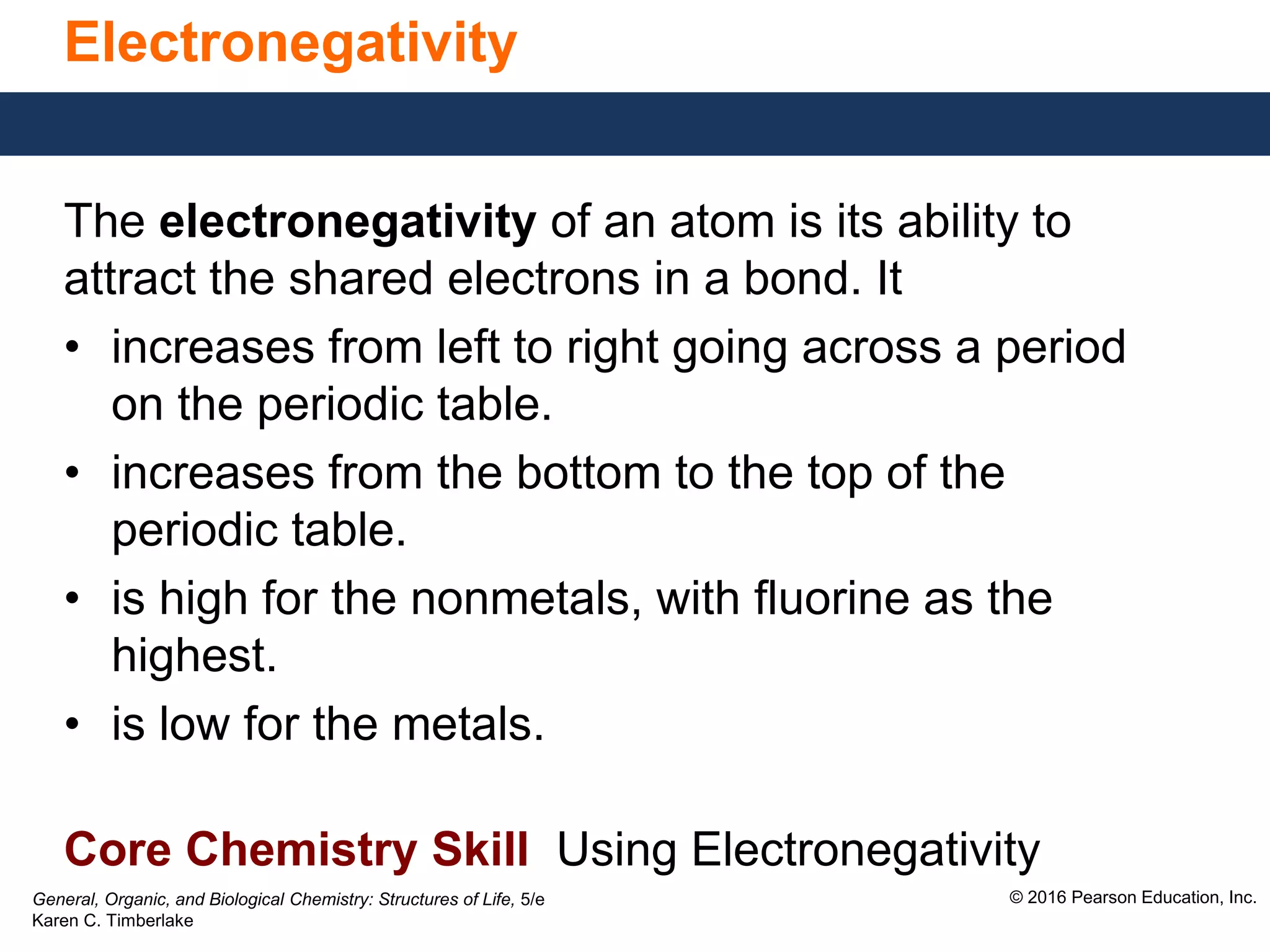 Electronegativity | PPTX