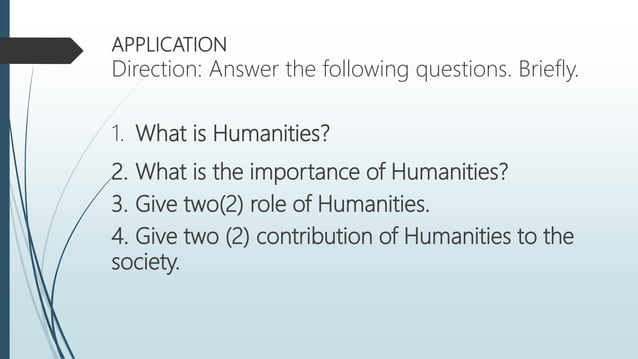 Humanities.pptx | Education