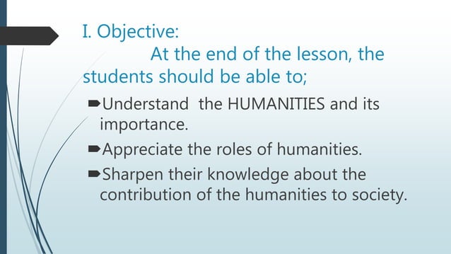 Humanities.pptx | Education