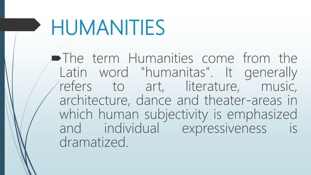 Humanities.pptx | Education