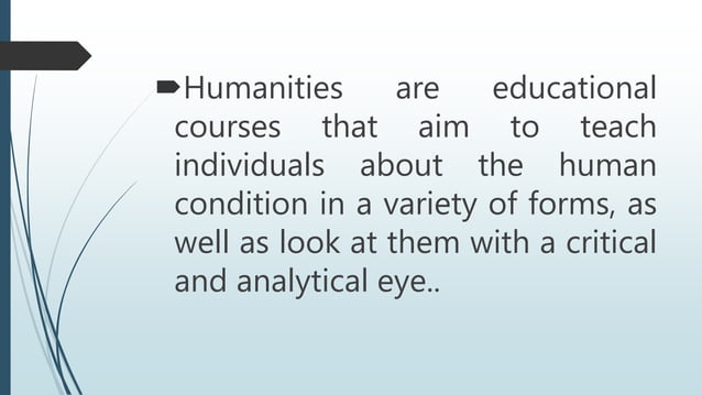 Humanities.pptx | Education