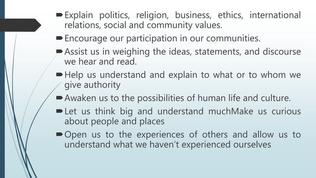 Humanities.pptx | Education