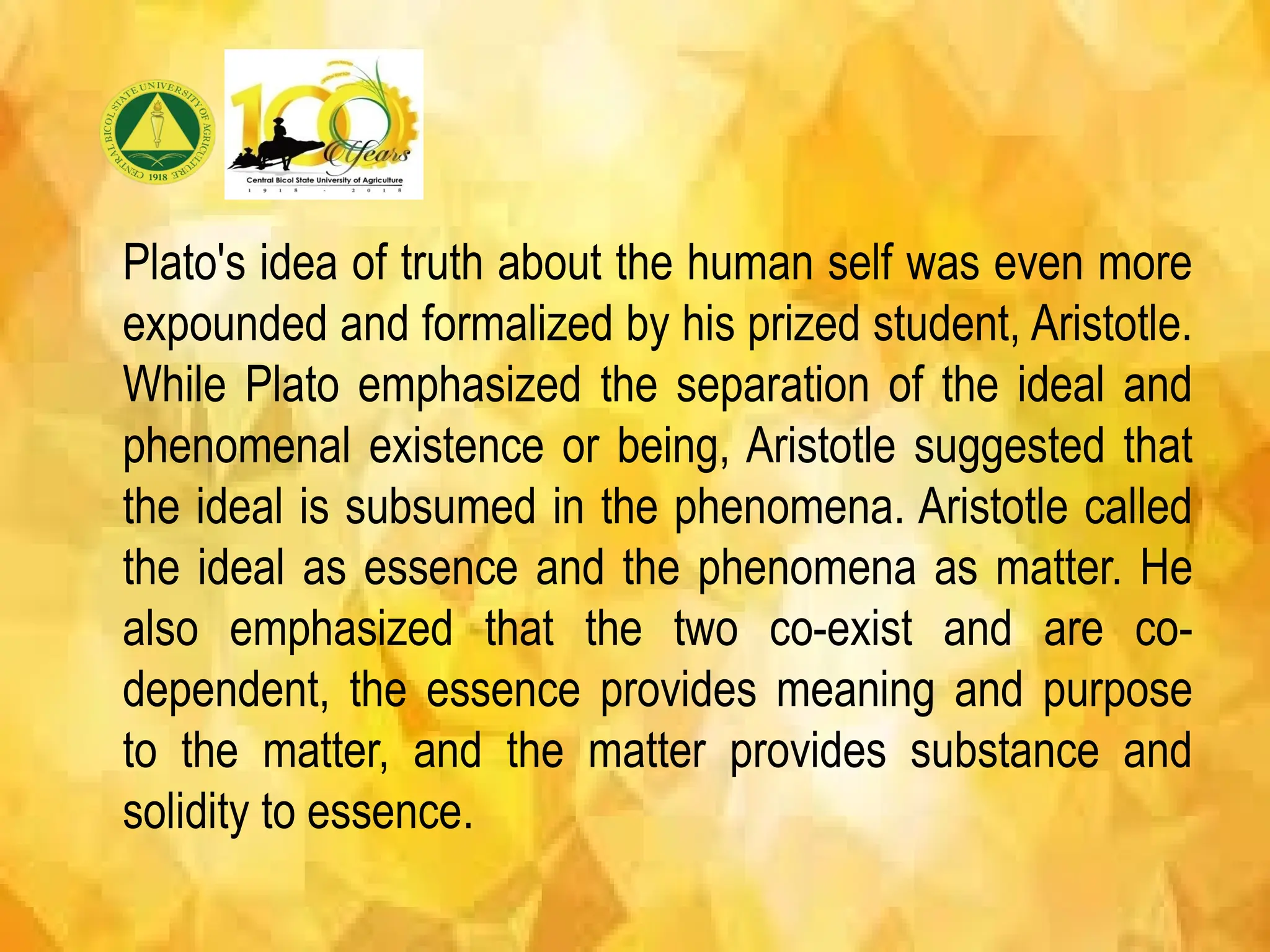 introduction to understanding the self module 1 | PPTX