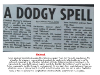 Local newspaper analysis | PPT