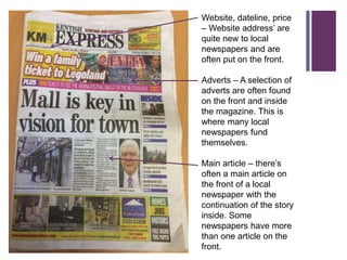 Local newspaper analysis | PPT