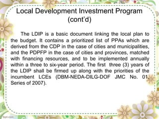 Local Planning and Budgeting Linkage | PPT