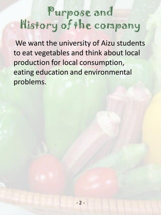 Local production for local consumption | PDF