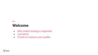 Why is mobile testing important? | PPT