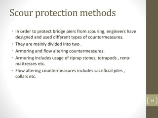 LOCAL SCOUR PROTECTION METHODS IN BRIDGE PIER.pptx