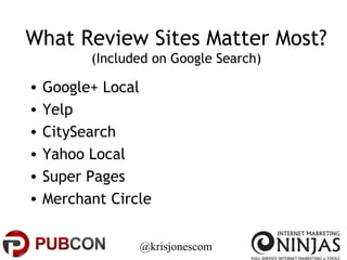Top 10 Strategies for Getting Local Reviews on Google+ Local | PPT | Social Networking | Internet