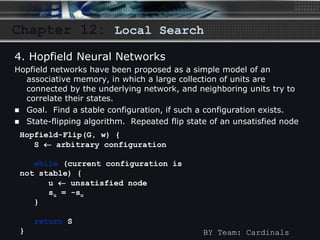 Local search algorithms | PPTX