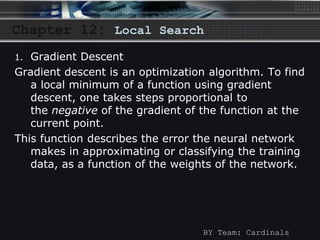 Local search algorithms | PPTX