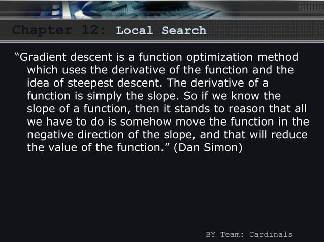 Local search algorithms | PPTX