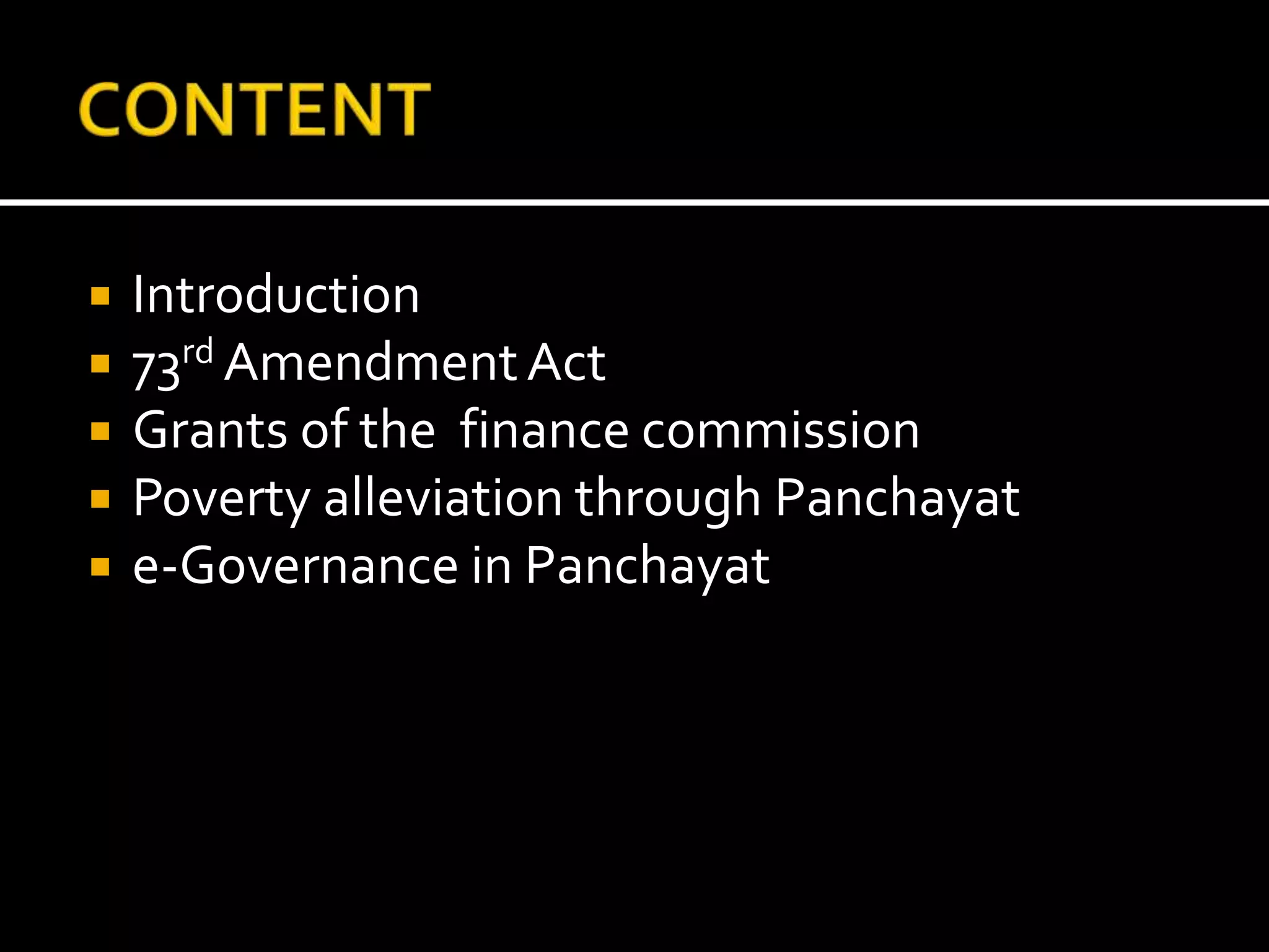 Local self governance | PPTX