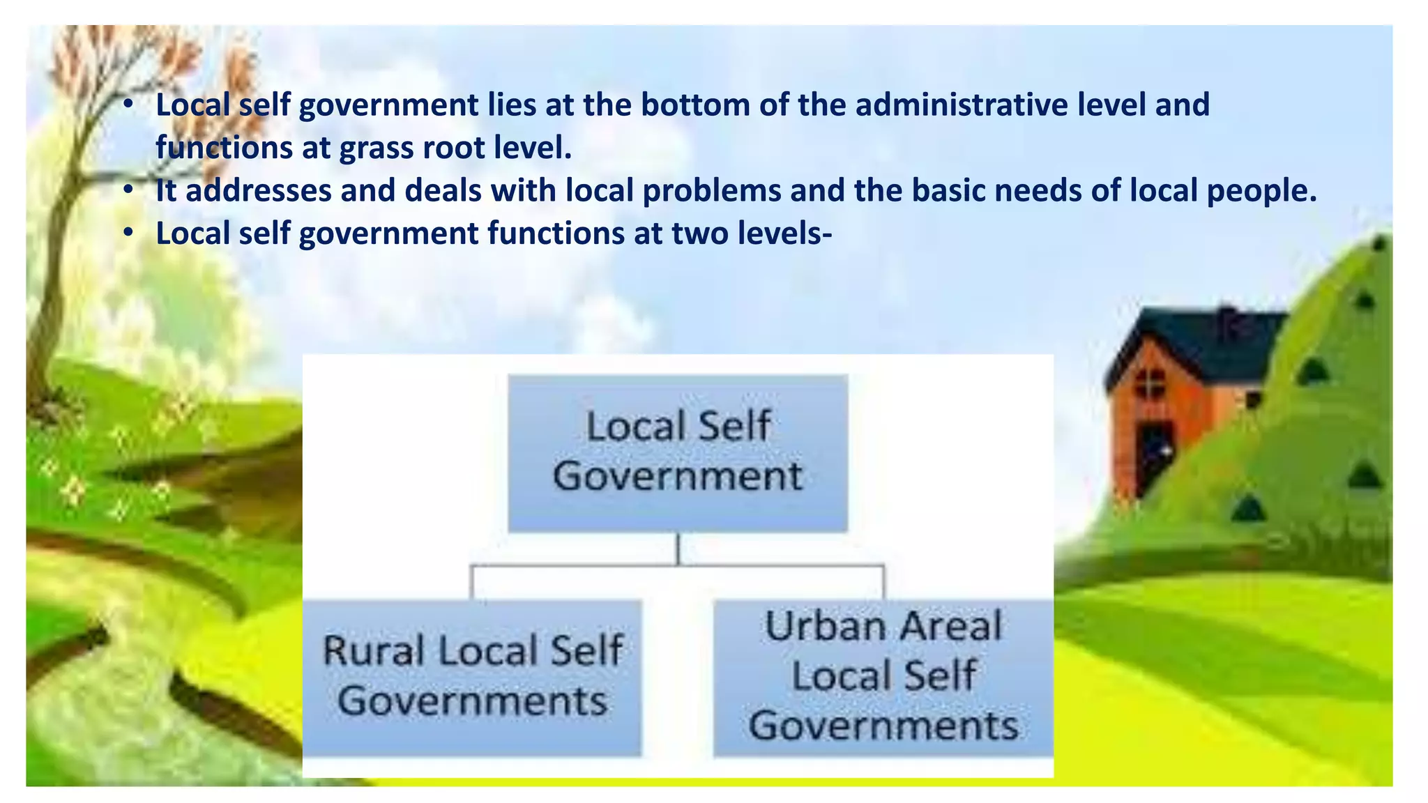 Local self government | PPTX