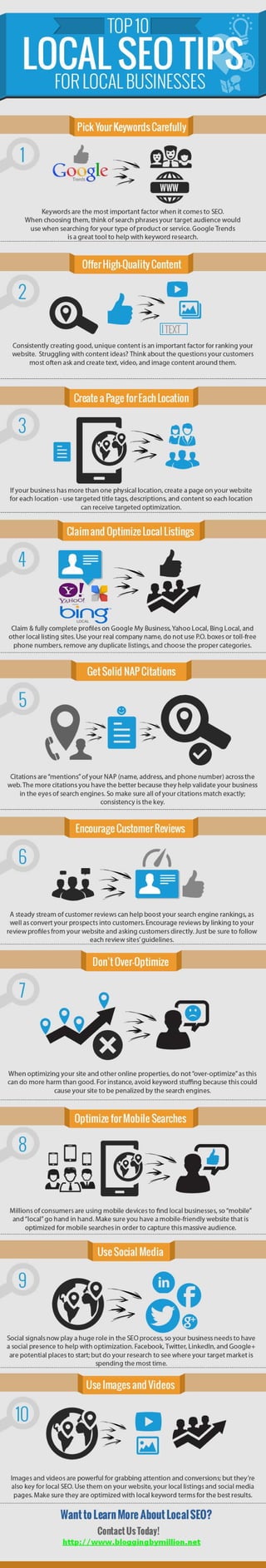 Search Engine Optimization (SEO ) infographic