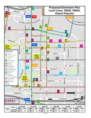 TSR Local Lines - Downtown Plan | PDF