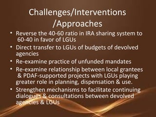LGU Local Special Bodies & Challenges and Interventions | PPT