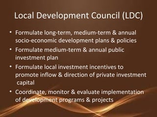 LGU Local Special Bodies & Challenges and Interventions | PPT