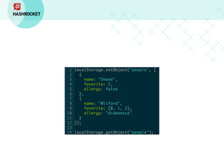 Localstorage > Cookies | KEY