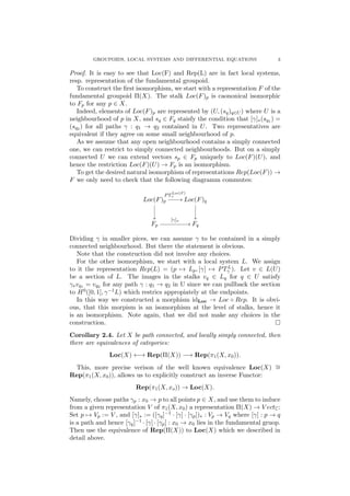 GROUPOIDS, LOCAL SYSTEMS AND DIFFERENTIAL EQUATIONS | PDF