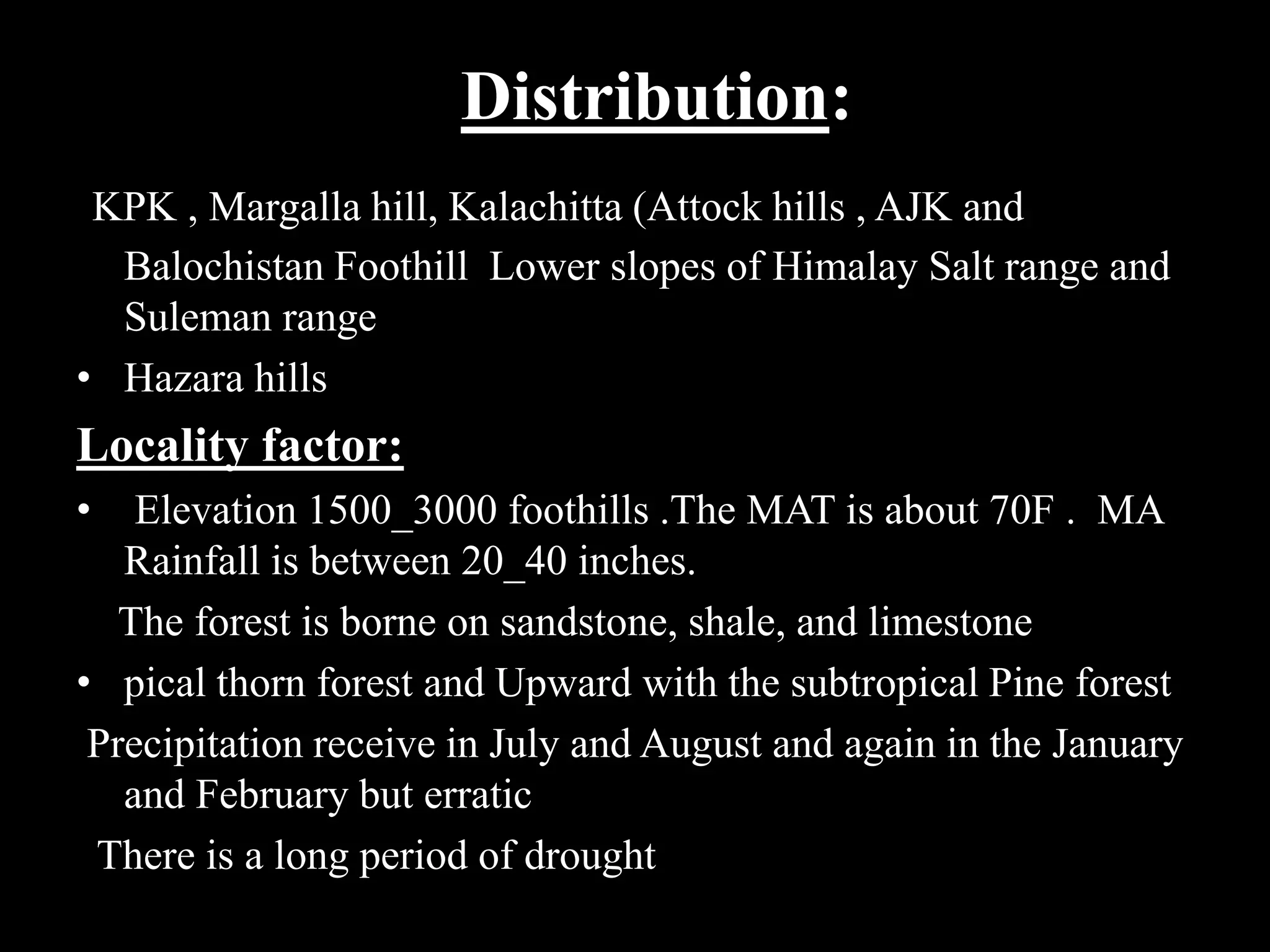 Local vegetation of pakistan.. | PPT