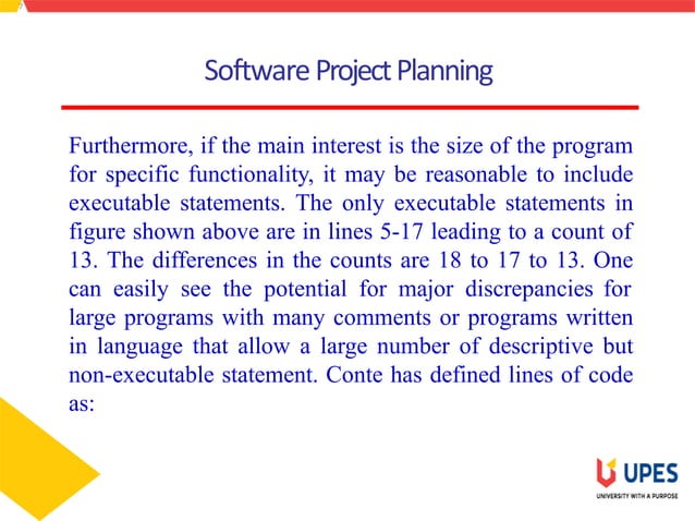 Loc and function point | PPTX | Programming Languages | Computing