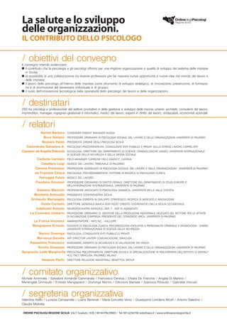 Locandina convegno | PDF