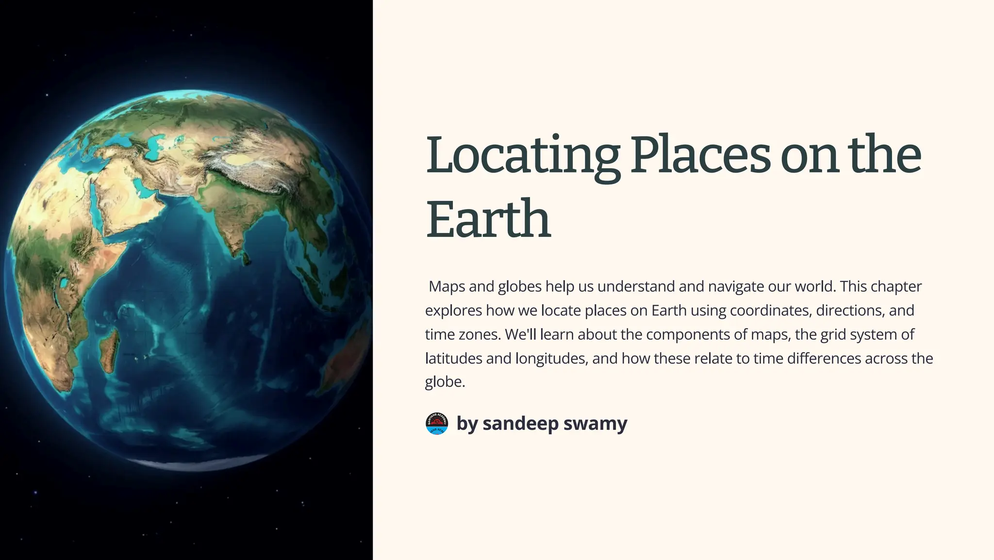 Locating-Places-on-the-Earth.pdf 6th Social exploring society India and ...
