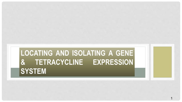 Locating and isolating a gene, FISH, GISH, Chromosome walking and ...