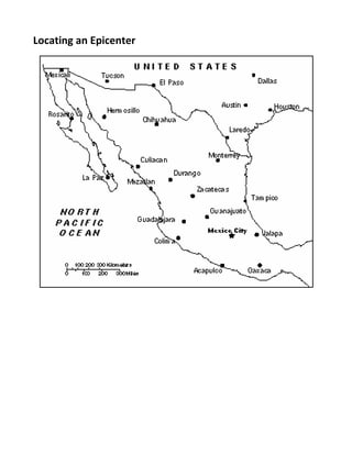 Locating an Epicenter: Mexico | DOCX | Geology | Science