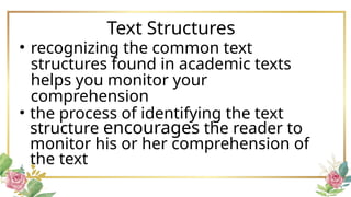 LOCATING MAIN IDEAS IN TEXT STRUCTURES.pptx | Currencies | Economy