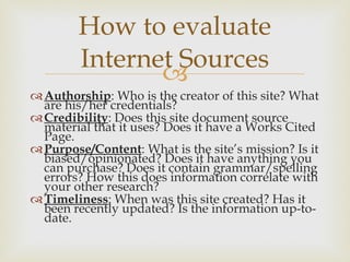 Locating sources review presentation | PPT