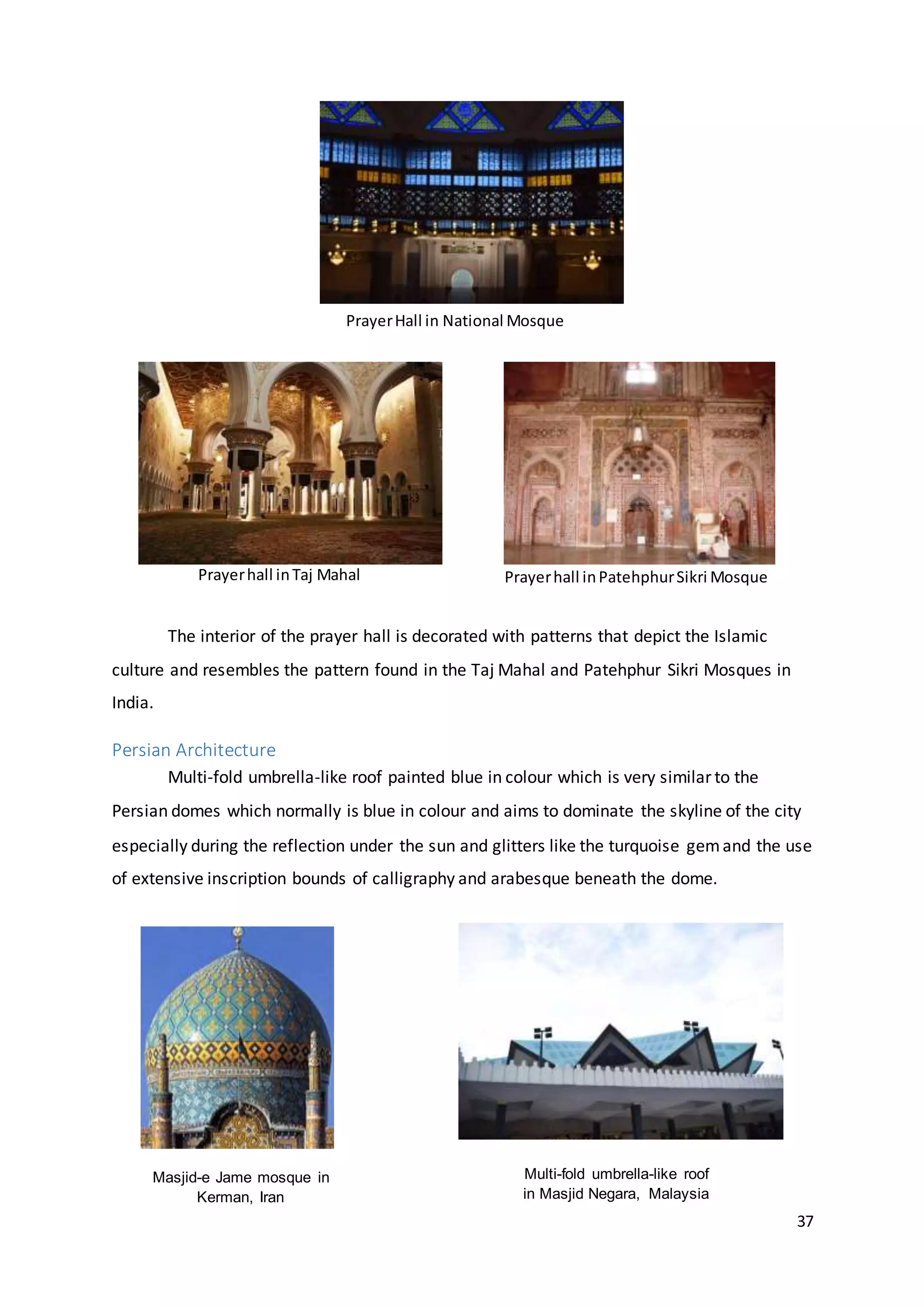 National Mosque Malaysia Precedent Studies | DOCX