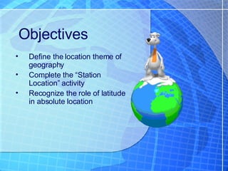 Location: Latitude | PPT
