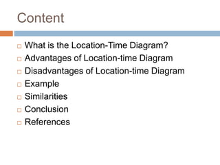 Location time diagram | PPTX