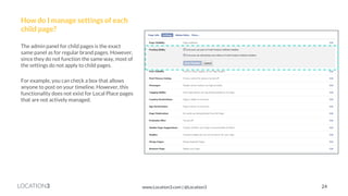 Facebook Parent-Child Process Overview & FAQ | Location3 Media | PDF