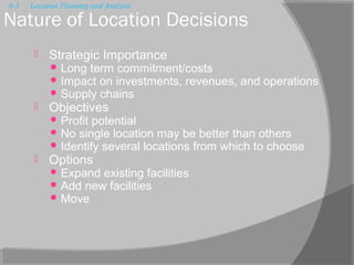 Location analysis by ranjeet kumar | PPT